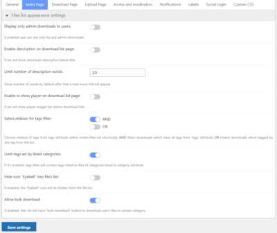Download Manager File Management Plugin for WordPress
