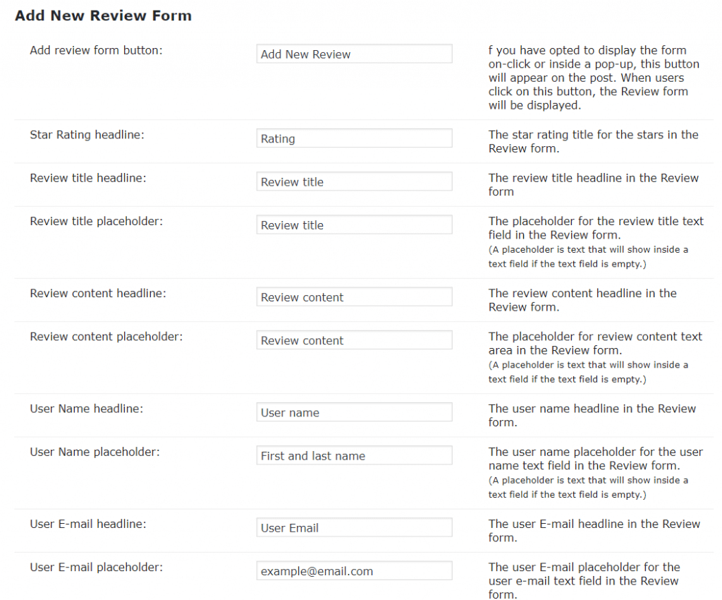 Customer Reviews and Rating Plugin for WordPress by CreativeMinds