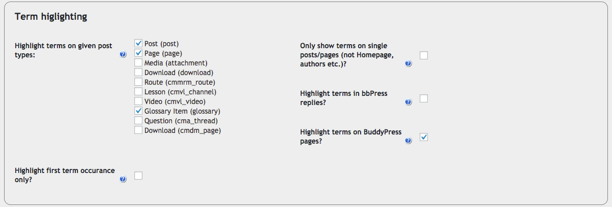 [Brilliant] WordPress Tooltip Glossary, Dictionary & Knowledge Base Plugin