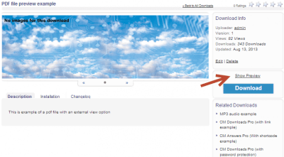 Download Manager File Management Plugin for WordPress