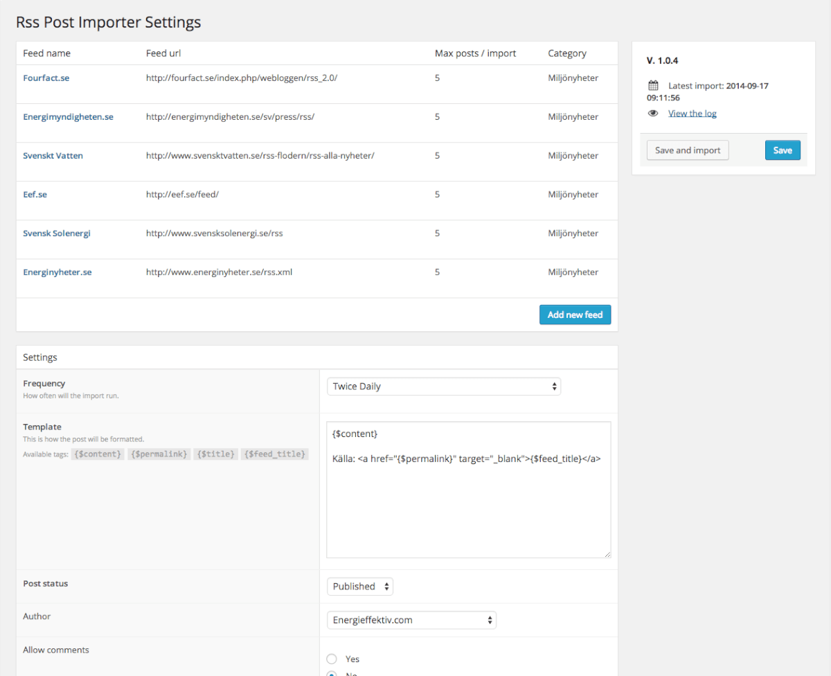 RSS Post Importer Plugins for WordPress [2023]